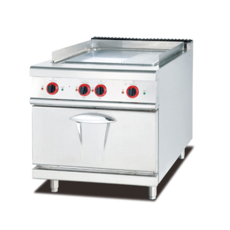 900 Series Free Standing Electric Griddle 1/3 Grooved with Electric ...