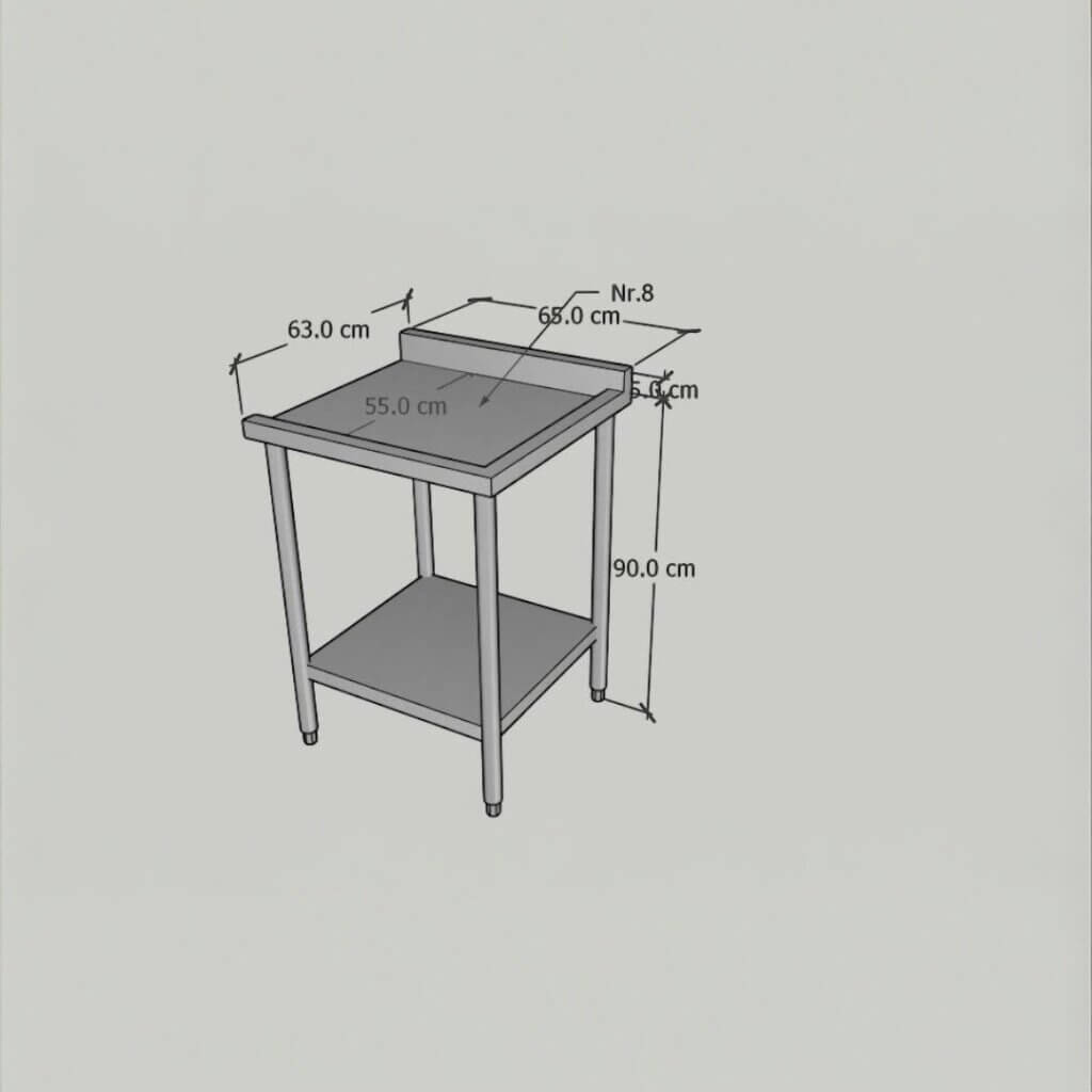 Commercial Stainless Steel Tables - FFT Asia