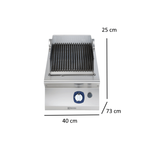 Modular Cooking Range Line 700XP Half Module Gas Lava Stone Grill Top ...