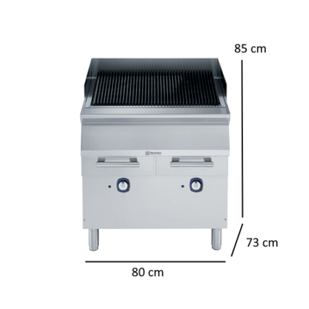 Modular Cooking Range Line 700XP Full Module Freestanding Electric Char ...