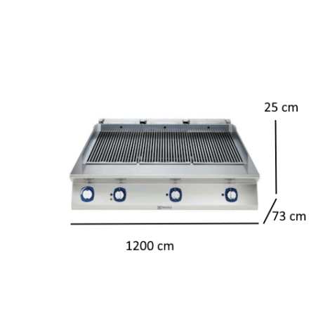 Modular Cooking Range Line 700XP Electric Grill Top HP 1200mm - Fun ...